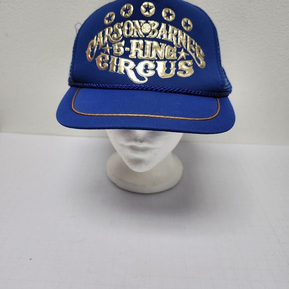 Accessories | Vintage Carson Barnes Hat Cap Snap Back Trucker Mesh ...